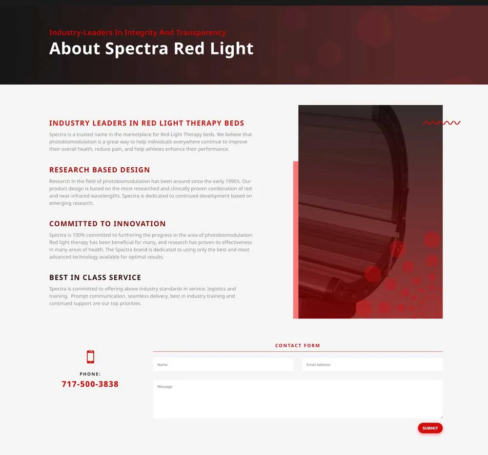 Spectra Red Light - Abundant Designs