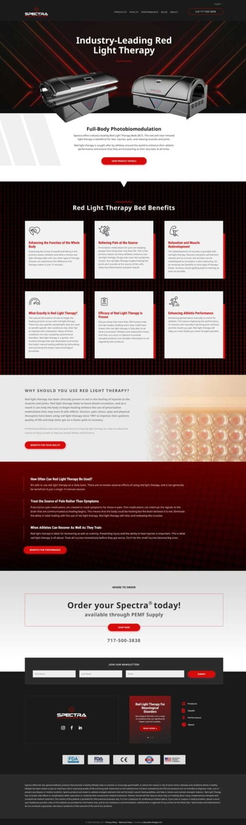 Spectra Red Light - Abundant Designs